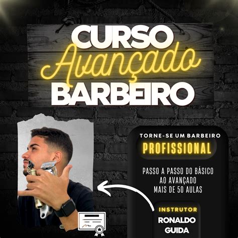 Curso De Barbeiro Do B Sico Ao Avan Ado Nathan Fonseca Ramaldis