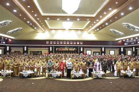 Setda Prov Kalteng Gubernur Sugianto Sabran Resmi Buka Rakor