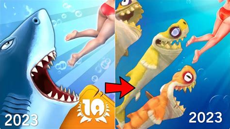 HUNGRY SHARK EVOLUTION NEW LOGO 2023 FIN FINN N FINNY EDITION YouTube