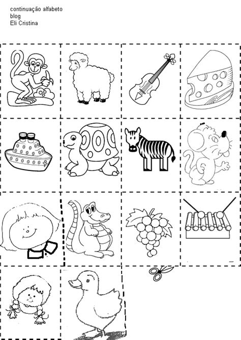 Atividades De Recortar E Colar Para Imprimir Educa O Infantil E