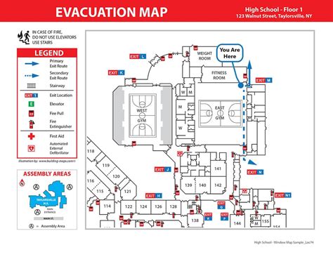 Fire Exit Map Dolly Gabrila