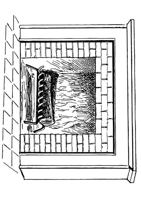 Dibujo De Chimenea Para Colorear Img 18916