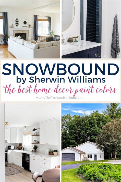 Sherwin Williams Snowbound SW 7004 Favorite Paint Colors Sherwin