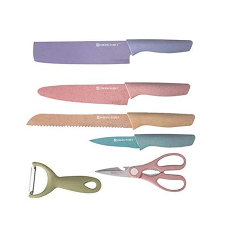 Knives Kitchen Corrugated Knife Set 6 Pieces Was Sold For 58 00 On 2