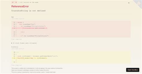 React Truncate String Codesandbox