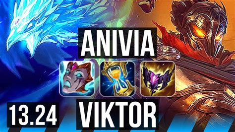 Anivia Vs Viktor Mid Legendary Games Kr Master
