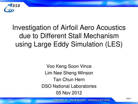 PPT Investigation Of Airfoil Aero Acoustics Due To Different Stall