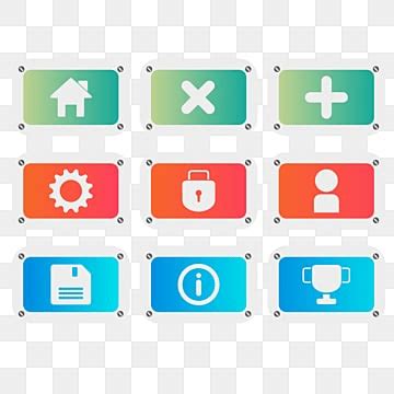 Interface Buttons Vector Design Images Game Interface Design With