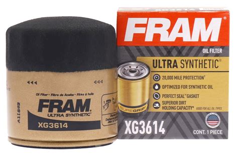 Fram Ultra Synthetic Oil Filter Xg K Mile Replacement Engine