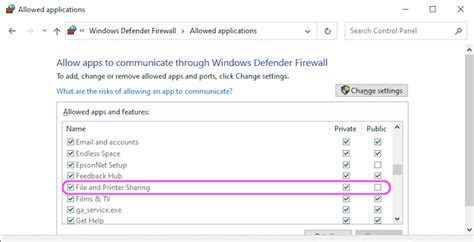 How To Configure Windows Firewall For Network Sharing