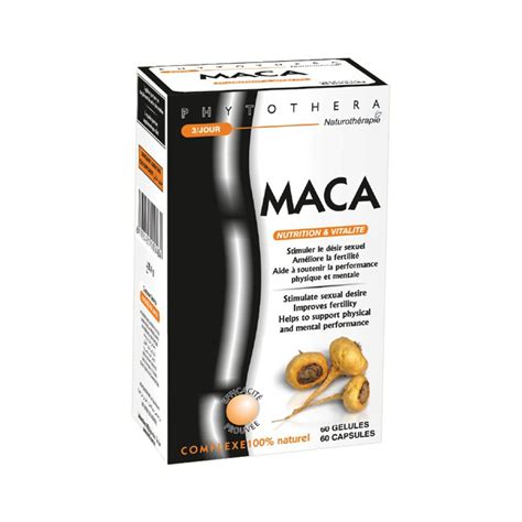 Vital Phytothera Maca 60 Gélules Paraland