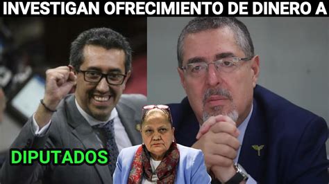 FISCALIA INVESTIGA OFRECIMIENTO DE DINERO A DIPUTADOS PARA VOTAR A