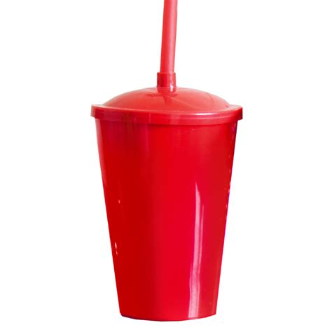 COPO FEST TAMPA E CANUDO CRISTAL 400 Ml LSC Toys
