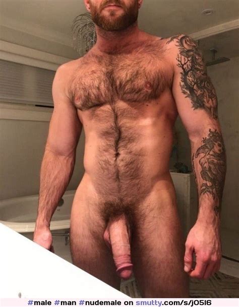 Hairy Muscle Men Hung Dick