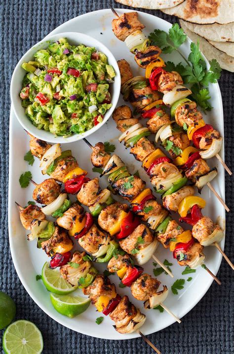 Chicken Fajita Kebabs Cooking Classy Bloglovin