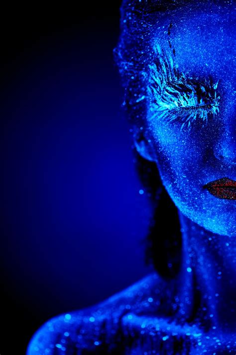 UV Portrait Uv Photography Light Photography Portrait Painting