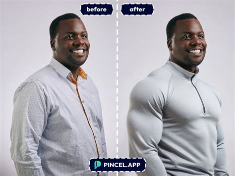 Change Body Shape On Photo Using AI Pincel