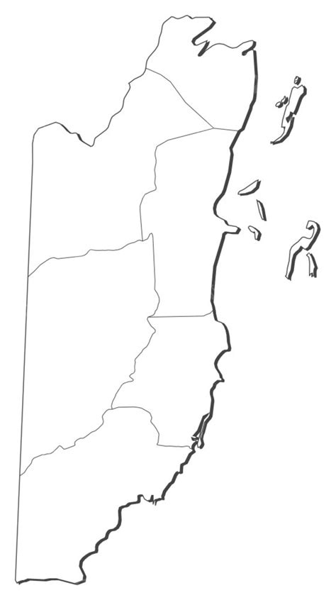 Map Of Belize Political Map Of Belize With The Several Provinces Photo