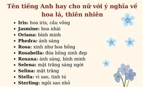 1000 cách đặt tên tiếng Anh hay cho nữ sang chảnh cao quý và ý nghĩa