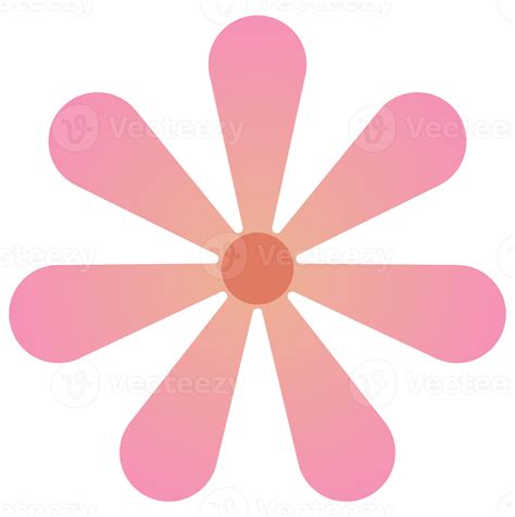 Free Groovy Retro Flower 13666389 PNG With Transparent Background