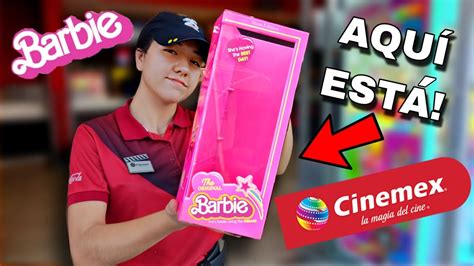 Unboxing PALOMERA BARBIE De CINEMEX Y VASOS Coleccionables YouTube