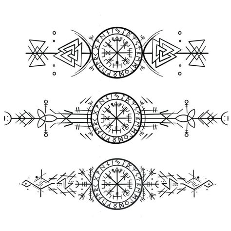 Más de 170 ideas de tatuajes de runas 2022 Tinta vikinga Tatuajes Club