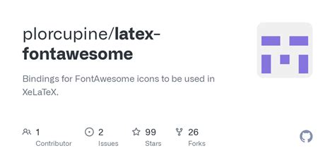 Github Plorcupine Latex Fontawesome Bindings For Fontawesome Icons