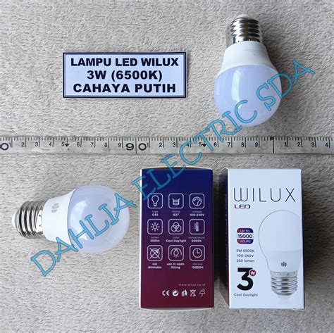 LAMPU LED 3W WILUX 6500K PUTIH Lazada Indonesia