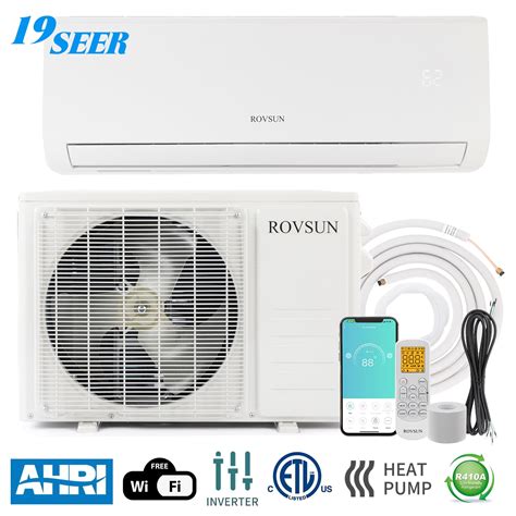 ROVSUN Wifi Enabled 12 000 BTU Mini Split AC Heating System With