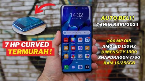 7 HP LAYAR LENGKUNG TERMURAH PILIHAN TERBAIK BUAT TAHUN 2024 YouTube