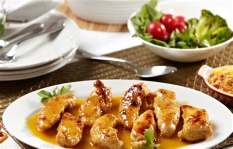 Rápido e fácil confira receita de frango ao molho de laranja