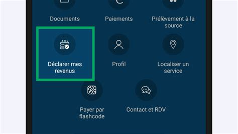 Déclarer ses revenus en quelques gestes pas à pas Application