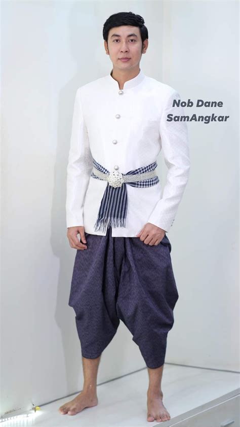 Cambodian Man In Traditional Dress Amazing Cambodia Ancient