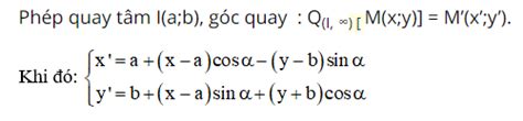 Ph P Quay L Thuy T C Ng Th C V C C D Ng B I T P To N