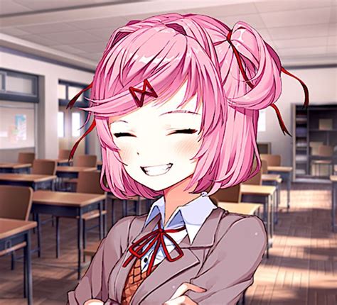 ୨୧ DDLC Natsuki PFP in 2022 Literature club Literature Cool girl