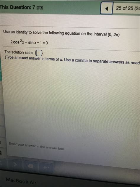 solve the equation on interval 0 x 2pi tessshebaylo
