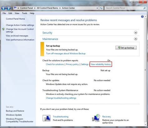 Windows Reliability Monitor GHacks Tech News