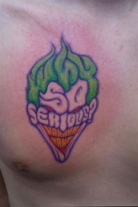 Aggregate 63 Joker Why So Serious Tattoo Super Hot In Coedo Vn