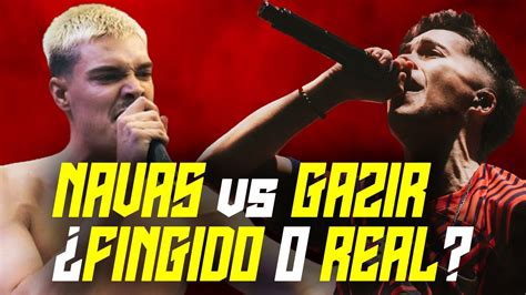 NAVAS vs GAZIR EN FMS ESPAÑA II BEEF FJ vs ASIER YouTube