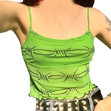 Caraco Hauts Pour Femmes Sans Manches Gilet Imprimé Sexy Chemises De