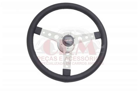 Volante Fusca Brasilia Preto 76 Cubo 80 F1f pr Lotse CRM Peças e