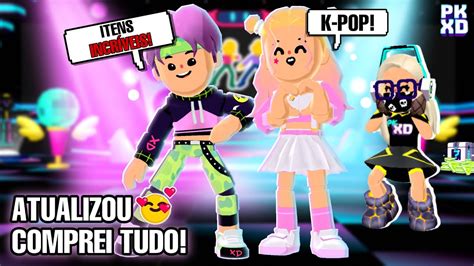 ATUALIZOU O PK XD MOSTREI Os PACOTES De K POP Que CHEGARAM NO PK XD