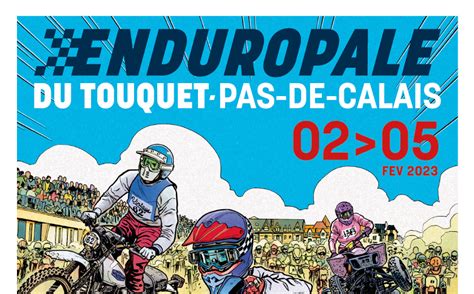 ENDUROPALE TOUQUET PAS DE CALAIS 2023 L AFFICHE OFFICIELLE NORDSPORTS MAG