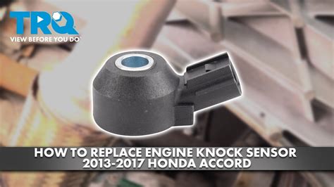 1991 Honda Accord How To Replace The Crank Senso