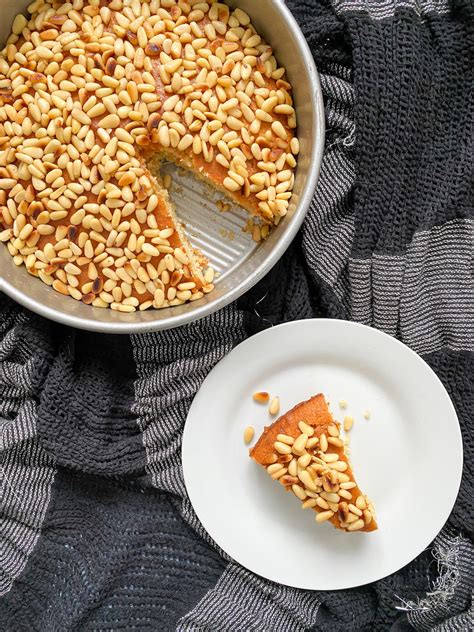 Toasted Pine Nut Honey Cake Shikha La Mode Snack Cakes
