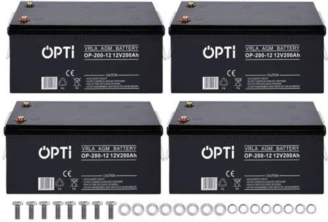 4x Akumulator Volt OPTI VRLA AGM 12V 200 Ah Opinie I Ceny Na Ceneo Pl