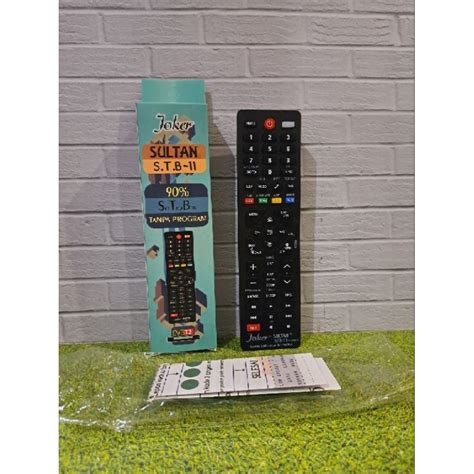 Jual Remote STB 11 Remote Joker Sultan SET TOP BOX Shopee Indonesia