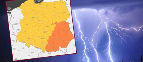 Burze z gradem w Łodzi i regionie Ostrzeżenie pogodowe IMGW Łódź