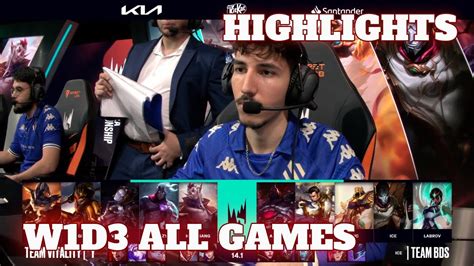 LEC Winter 2024 W1D3 All Games Highlights Full Day Week 1 Day 3 LEC