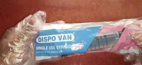 PVC 3ml Dispo Van Syringe For Clinical Hospital Laboratory Needle